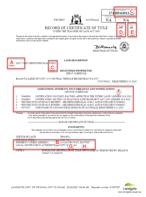 City of Swan - Development application form help