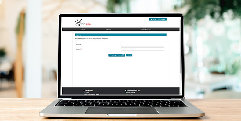 City of Swan - Online Services Portal